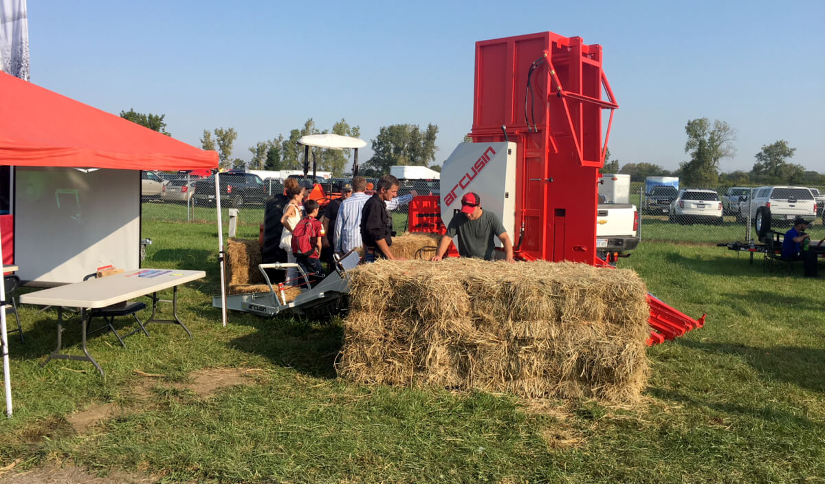 The MultiPack C14 bale bundler to the conquest of America - Arcusin