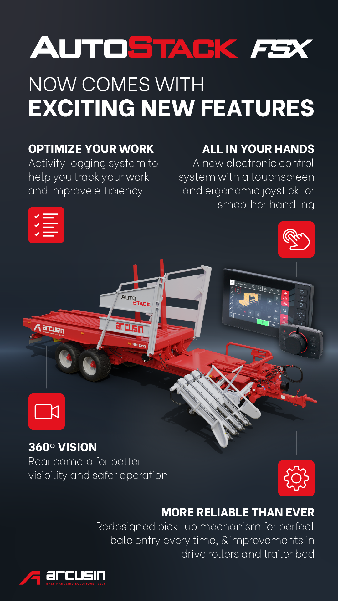 AutoStack FSX: the bale stacker that changes everything in 2025 Arcusin